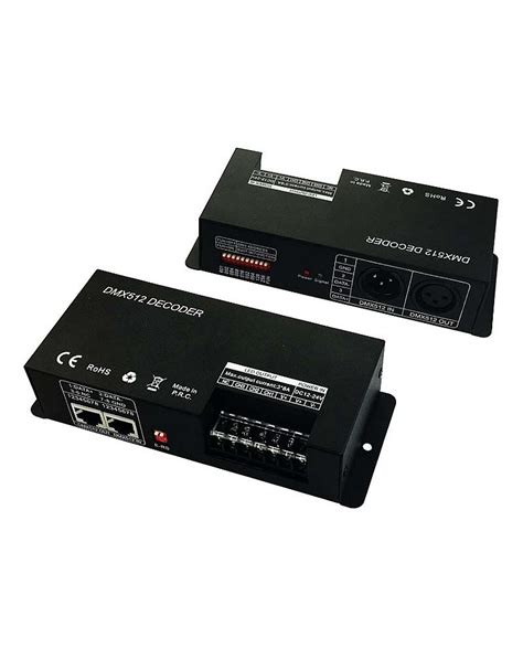 W CHs RGB DMX Decoder With RJ Port