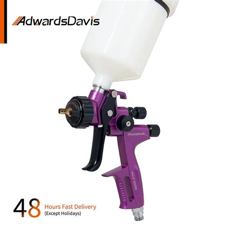 보라색 Hvlp 고 분무 시트 금속 자동차 가구 수리 환경 보호 저압 스프레이 건 노즐 13mm 신제품 Aliexpress