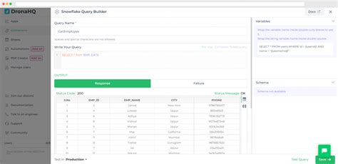 Building A Snowflake Dashboard Dronahq