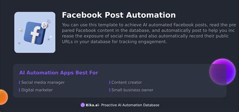 Data Automation With Bikaai Unlocking New Potential For Facebook Post