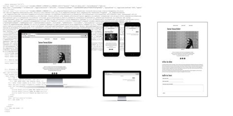 Responsive Page Design Behance