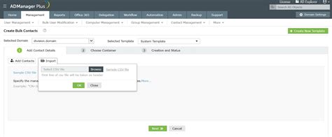Active Directory Contact Management Tool Create Modify And Delete