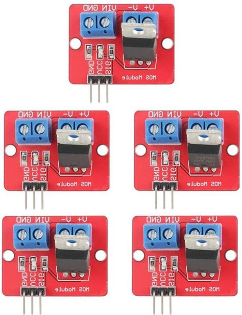 5 stuks irf520 mosfet driver module pwm output 0 24v pwm driving