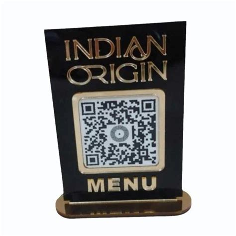 Acrylic X Inch Personalized QR Code Stand For Promotional At Piece In Faridabad