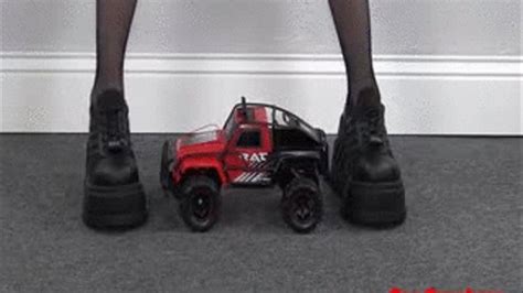 red truck toy crushers clips4sale