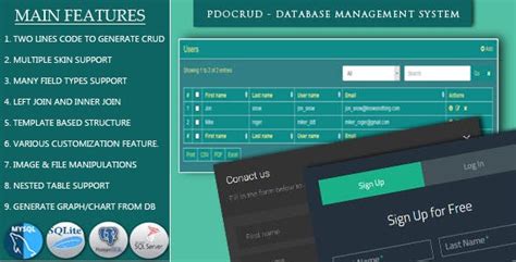 Pdo Crud Advanced Php Crud Application Form Builder And Database