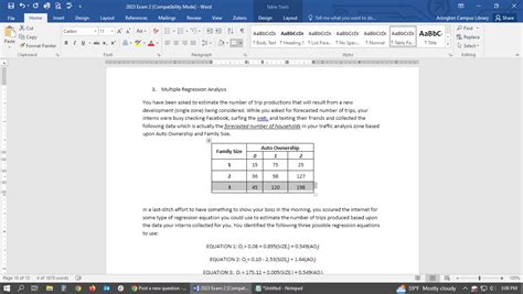 3 Multiple Regression Analysis You Have Been Asked