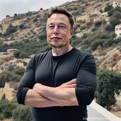 Elon Musk in Cyprus | Stable Diffusion Online
