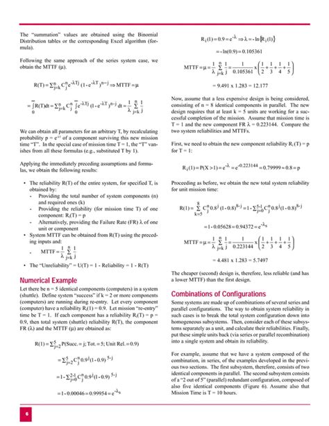 Areliability Of Series Parallel Systemspdf
