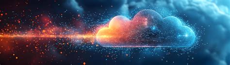 Ai Powered Cloud Computing Vector Concept As A Clean Abstract Vector