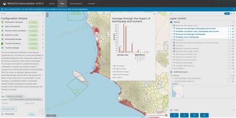 Graphical User Interface Gui Of The Information System Demonstrator