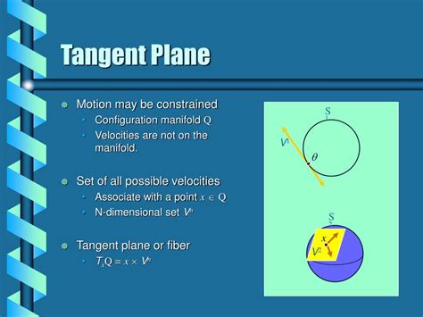 PPT Tangent Space PowerPoint Presentation Free Download ID 542442
