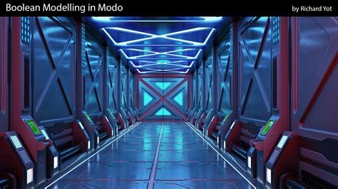 Boolean Modelling In Modo
