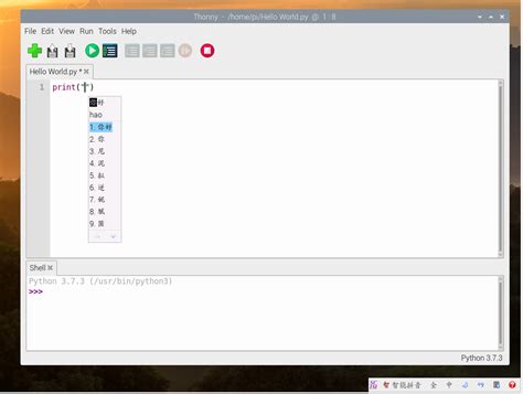 第五章：用 Python 编程 《第4代树莓派初学者指南》 极客文档
