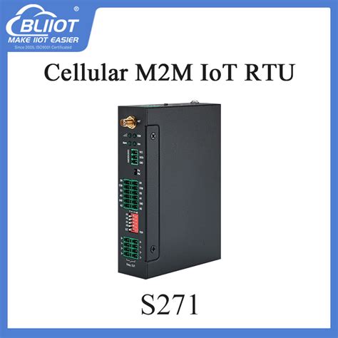 s271 input and output sms temperature alarm pulse counter 4g rtu gate