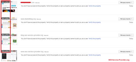 Website Verification Error In Google Webmaster Tool
