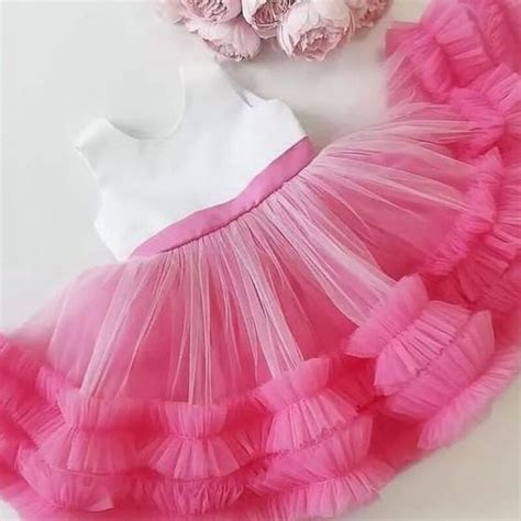 پیراهن پرنسسی دخترانه از سایز 40 تا 60 مناسب 3 تا 12 سال کالندز