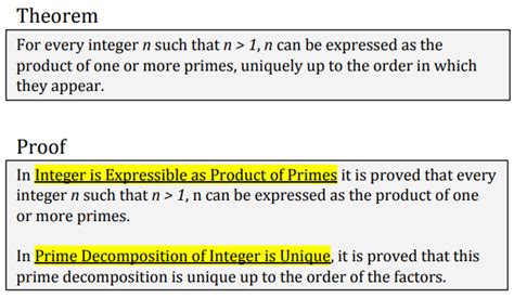 Example Premises Supporting A Given Theorem Ferreira And Freitas