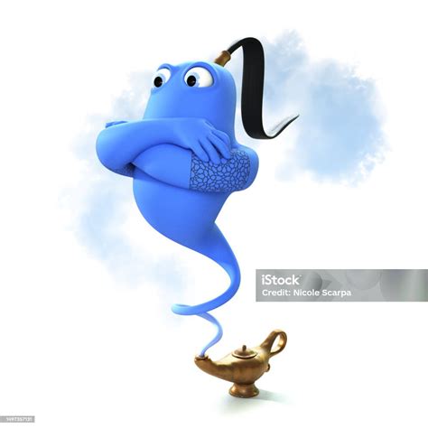 알라딘과 오일 램프 3d 그림 램프의 요정 지니에 대한 스톡 사진 및 기타 이미지 램프의 요정 지니 요술 램프 알라딘과
