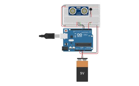 Circuit Design Caixa Sonar Protótipo Tinkercad