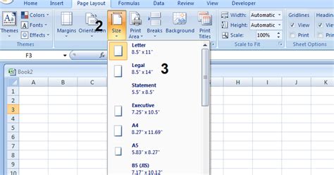 Cara Mengatur Kertas Di Excel Smp Excel