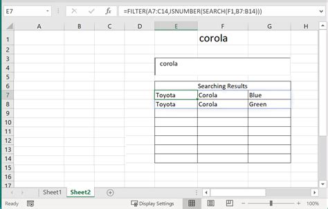 Display Results From Filter Function In A Different Sheet In Excel Super User