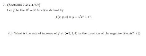 solved 7 sections 7 2 7 4 7 7 let f be the r3−r function