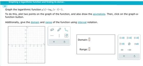 Solved Graph The Logarithmic Function G X Log X To Chegg