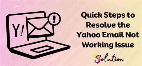 Why Is My Yahoo Email Not Working Today Onelane Solution