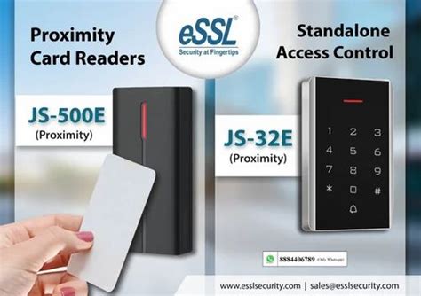 led essl js 32e rfid access control reader standalone at rs 1800 in