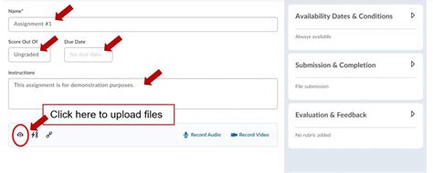 How Do I Create An Assignment In Brightspace Teach Anywhere