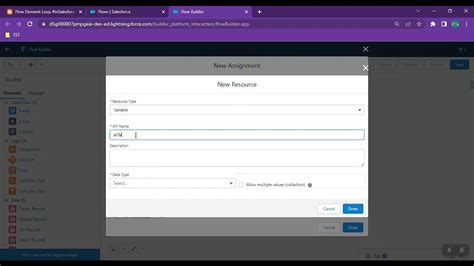 flow element loop insalesforce youtube