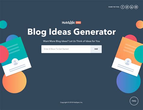 Hubspot Blog Topic Generator Dbaars Online Home For Tech