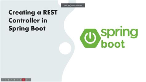 5 Creating A Rest Controller In Spring Boot Youtube