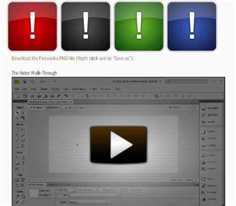 100 outstanding fireworks tutorials for web designers web seasoning
