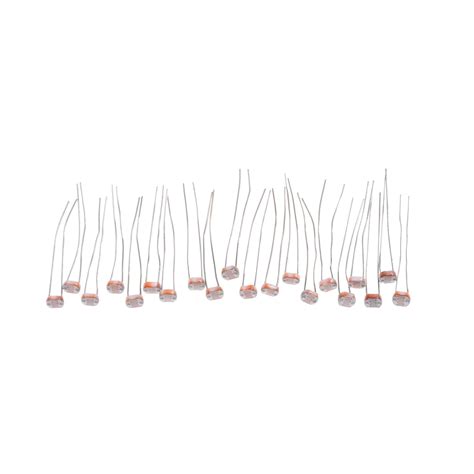 20Pcs GL5528 Light Dependent Resistor Ldr 5Mm Phot Grandado