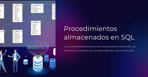 procedimientos almacenados en sql