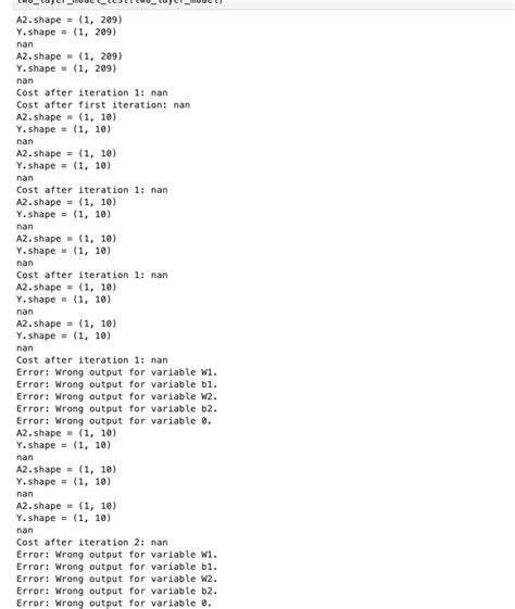 W4a2twolayerneural Networkwrong Output Neural Networks And Deep