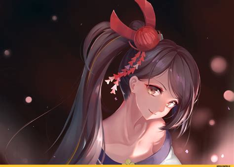 Девушка с пучком арт Zefirka Club фото и картинки