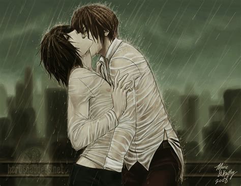Death Note Light X L Yaoi
