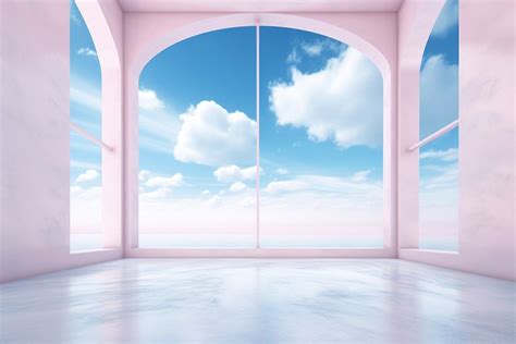 Windows Architecture Nature Sky AI Free Photo Rawpixel