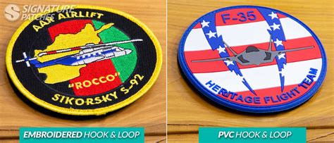 Hook And Loop Patches Signature Patches