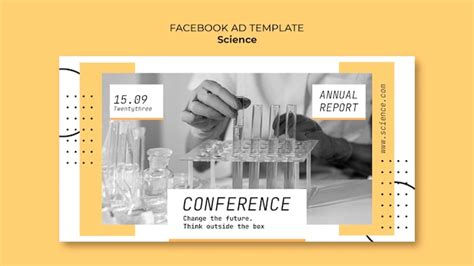 Premium PSD Science Template Design