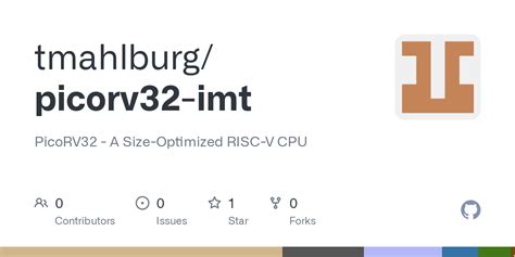 GitHub Tmahlburg Picorv Imt PicoRV A Size Optimized RISC V CPU