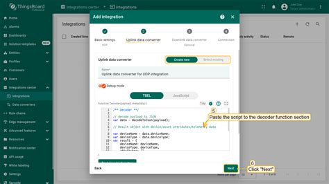 Udp Integration Thingsboard Professional Edition