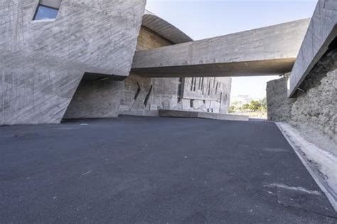 Europe Brutalist Architecture And Concrete Bridge Hdri Maps And