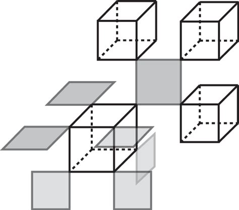 Hybrid Husimi Lattice Structure With Square And Cube Units Note Download Scientific Diagram