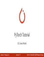 Linear Regression Predicting Grades With PyTorch Tutorial By Course Hero