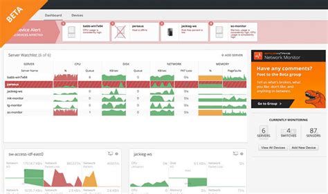 Spiceworks Network Monitor From Paper To Product Spiceworks