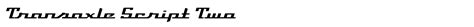 Transaxle Script Font Webfont And Desktop Myfonts